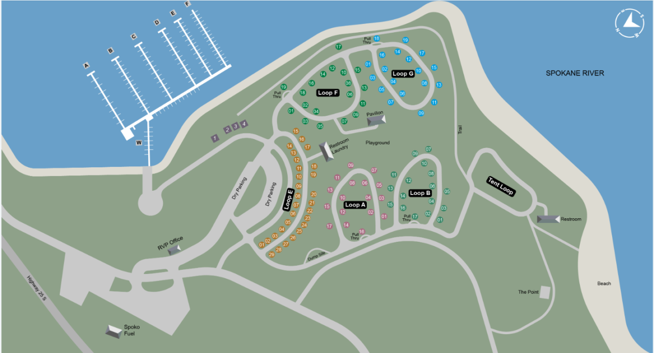 Resort Map | Two Rivers Resort